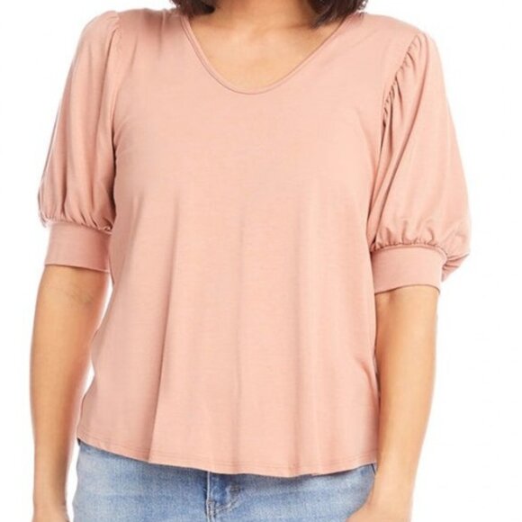 Karen Kane | Tops | Nwt Karen Kane Puff Sleeve Top | Poshmark